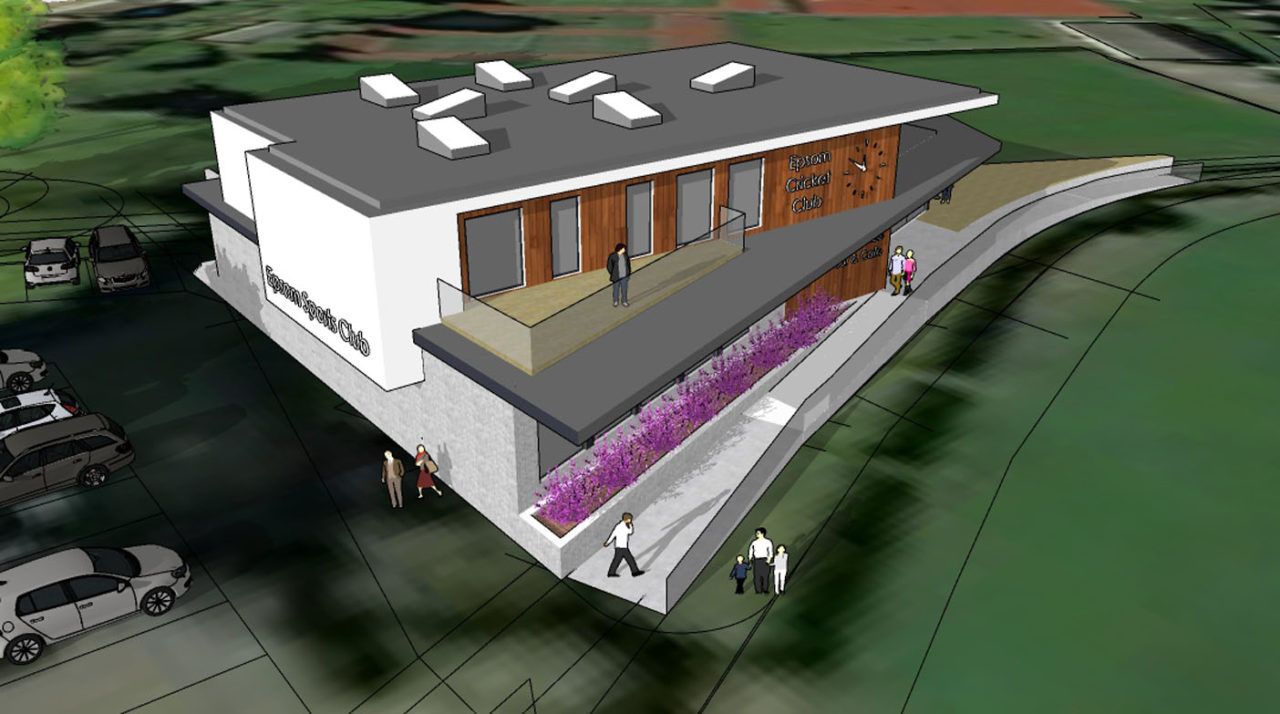 New Woodcote Pavilion, Epsom Sports Club; Epsom, Surrey - Plan A UK